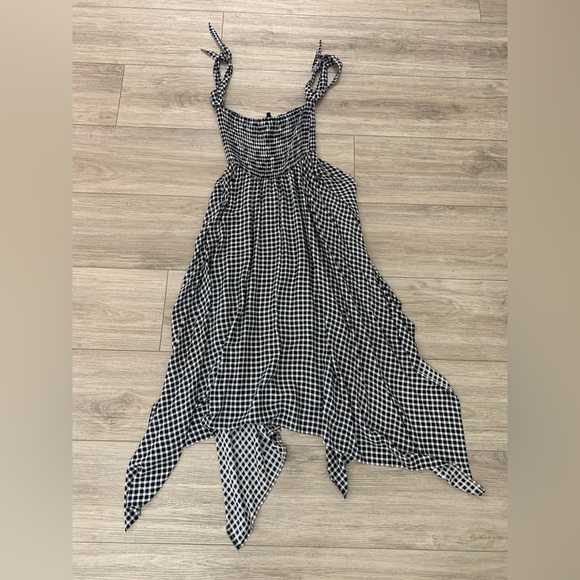 Aakaa | Dresses | Aakaa Black And White Checkered Dress | Poshmark
